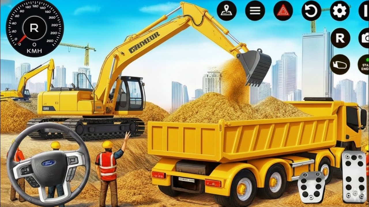 city road construction simulator 3d - road construction challenge ...