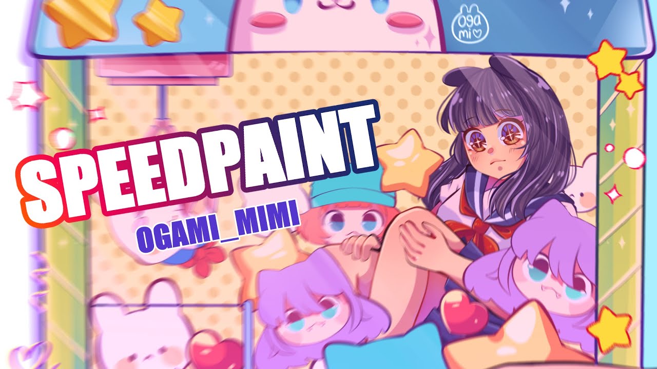 KAWAII MACHINE | SpeedPaint - YouTube