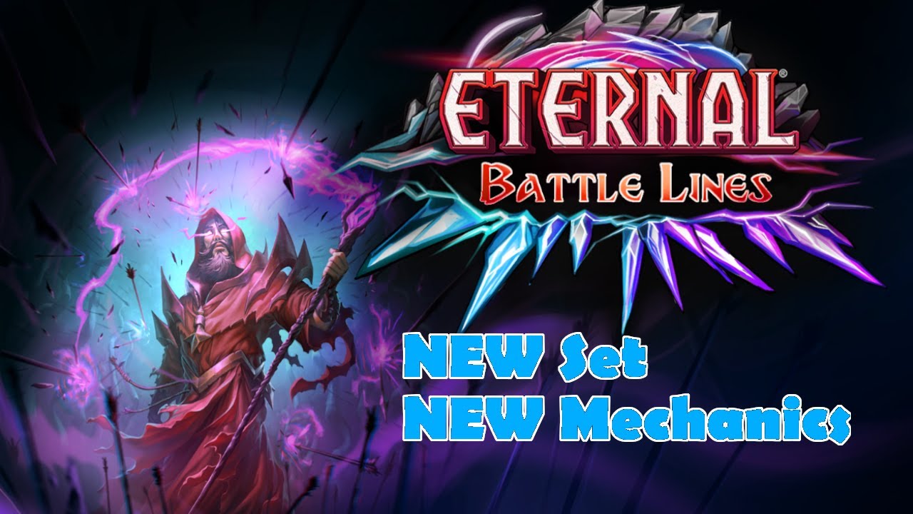 NEW Eternal set Battle Lines | Introduction to the NEW set mechanics ...
