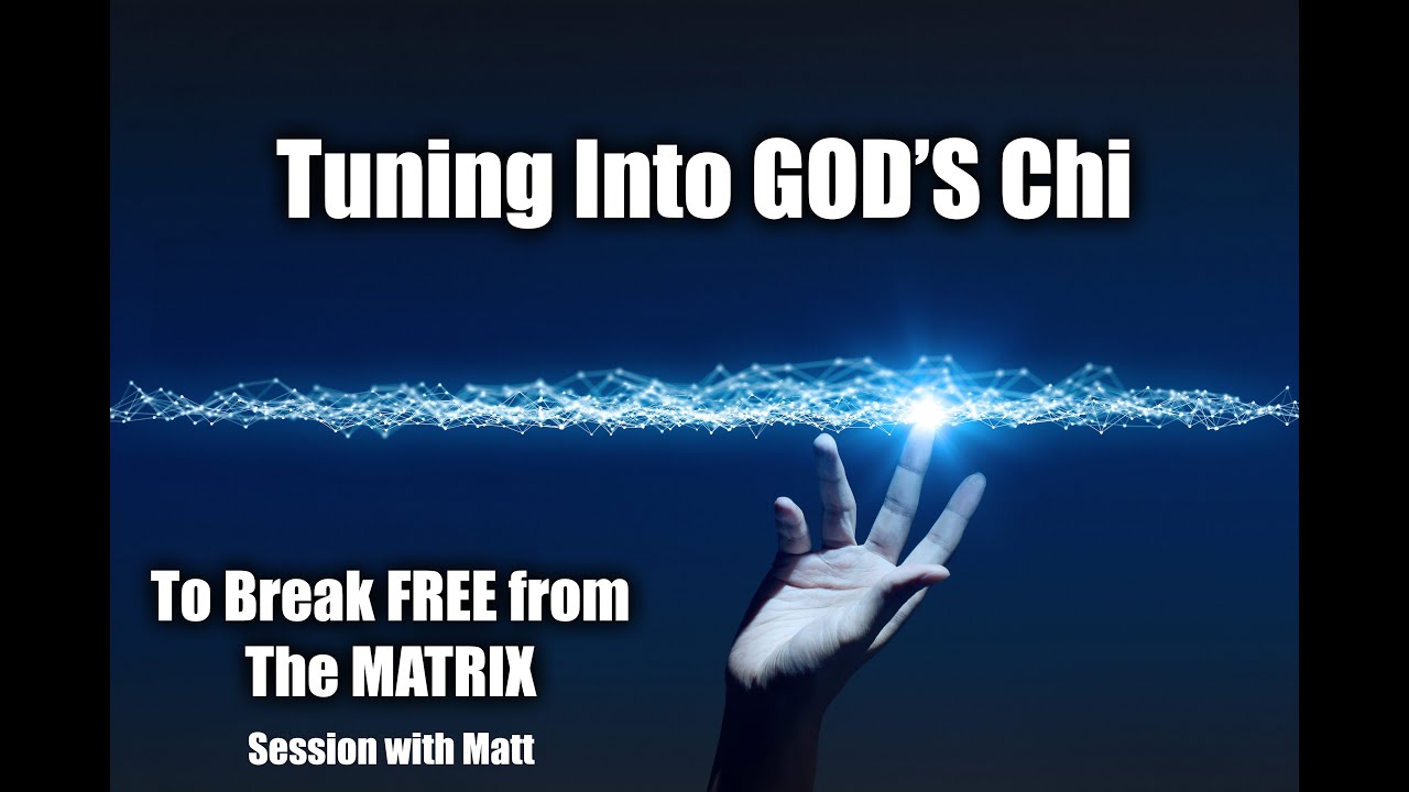 Tuning into GOD'S Chi to heal and speed up our awakening... It's easy ...