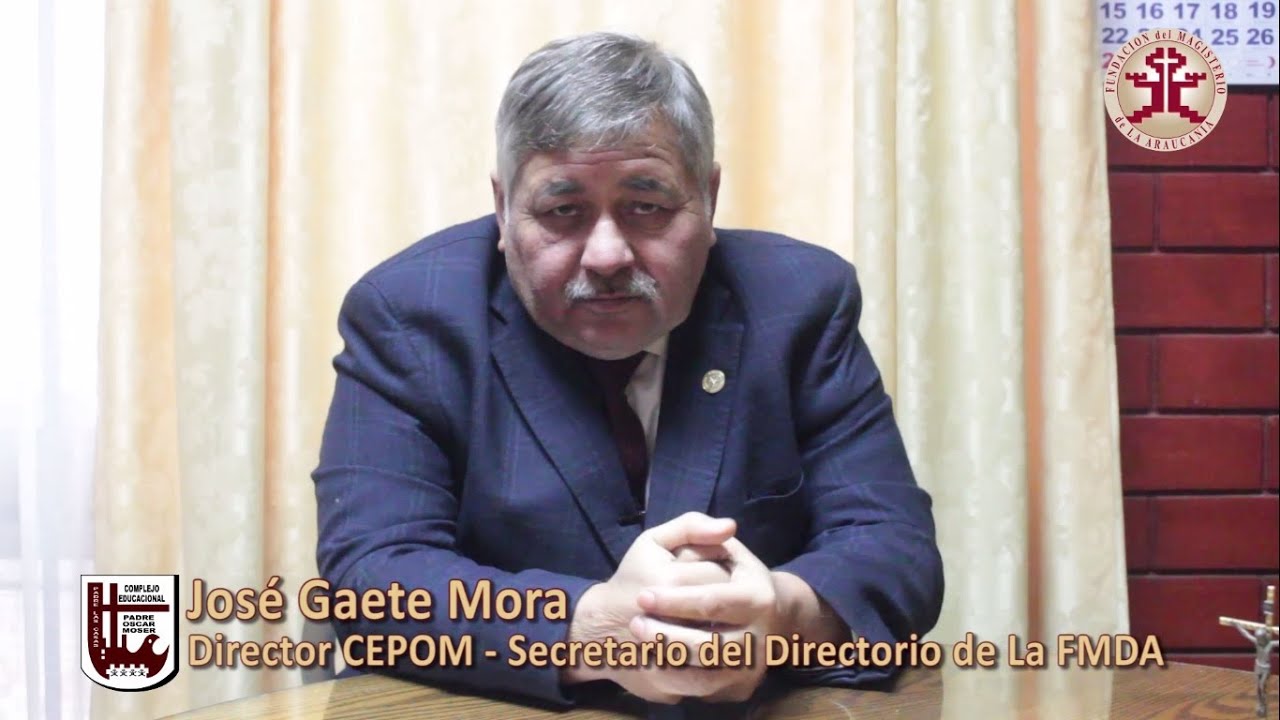 Mensaje a comunidad educativa Complejo Educacional Padre Oscar Moser ...