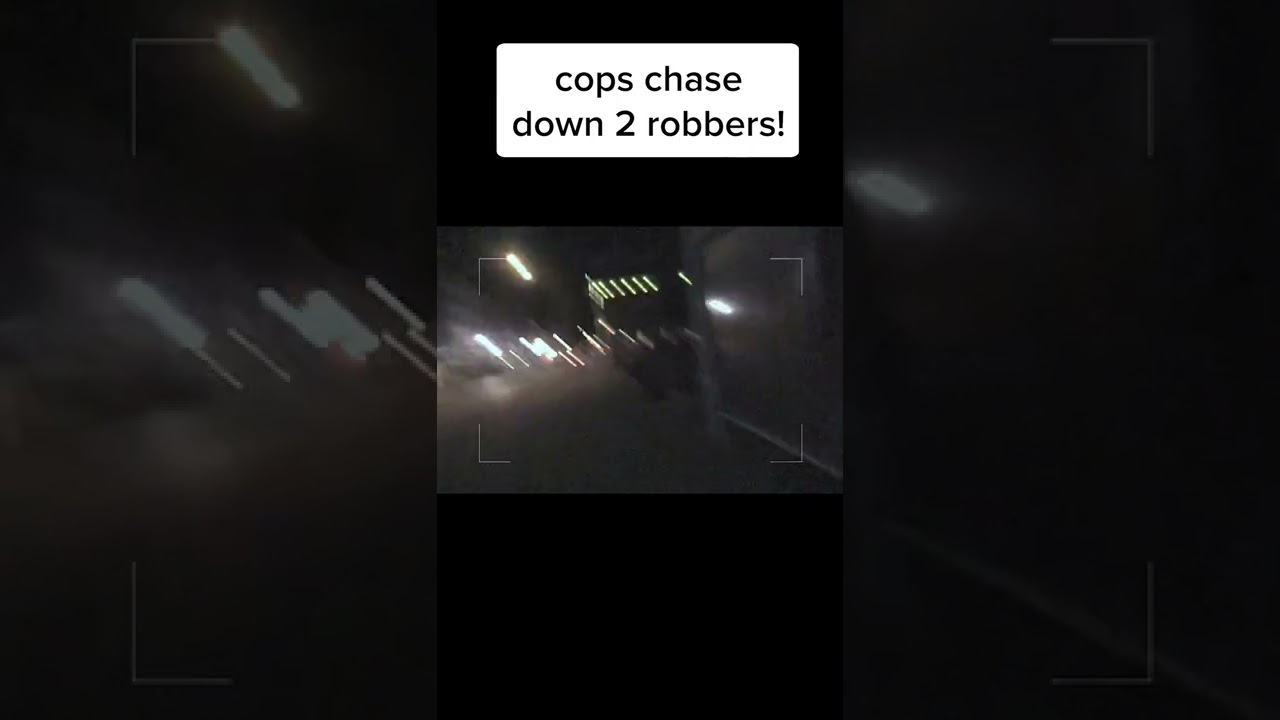 Cops chase after 2 robbers! 😱 - YouTube
