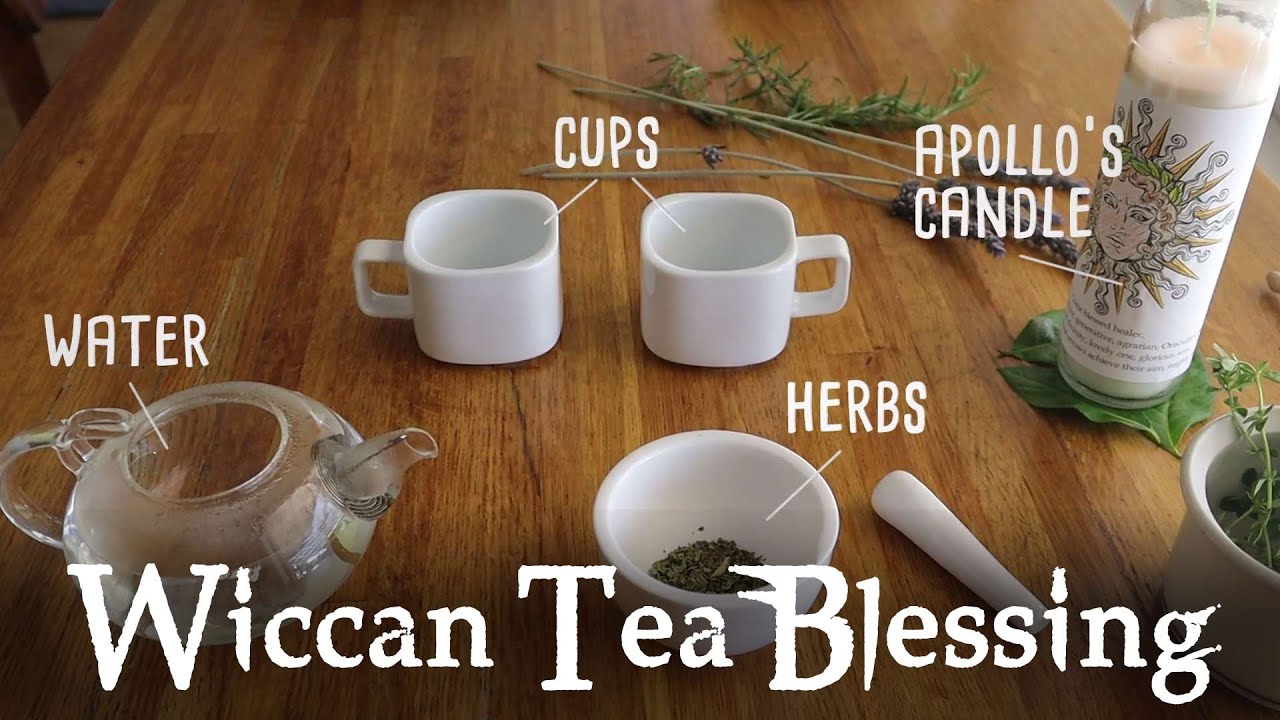 🙏 Tea Blessing Prayer (Wiccan Chant) & Offering for Household Deities ...