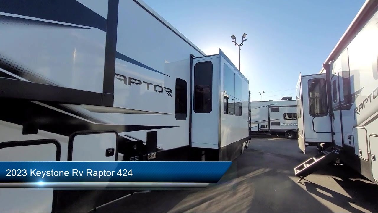 2023 Keystone Raptor 424 Modesto Sacramento San Jose Stockton Turlock ...