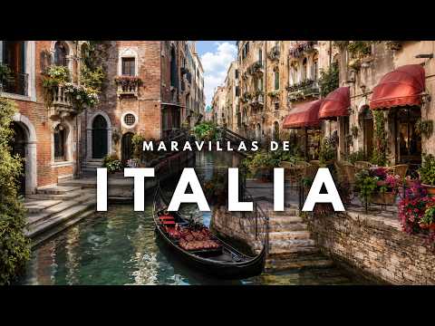 Maravillas de Italia l Lugares y Pueblos Más Bellos que debes visitar | Guía de viaje 4K