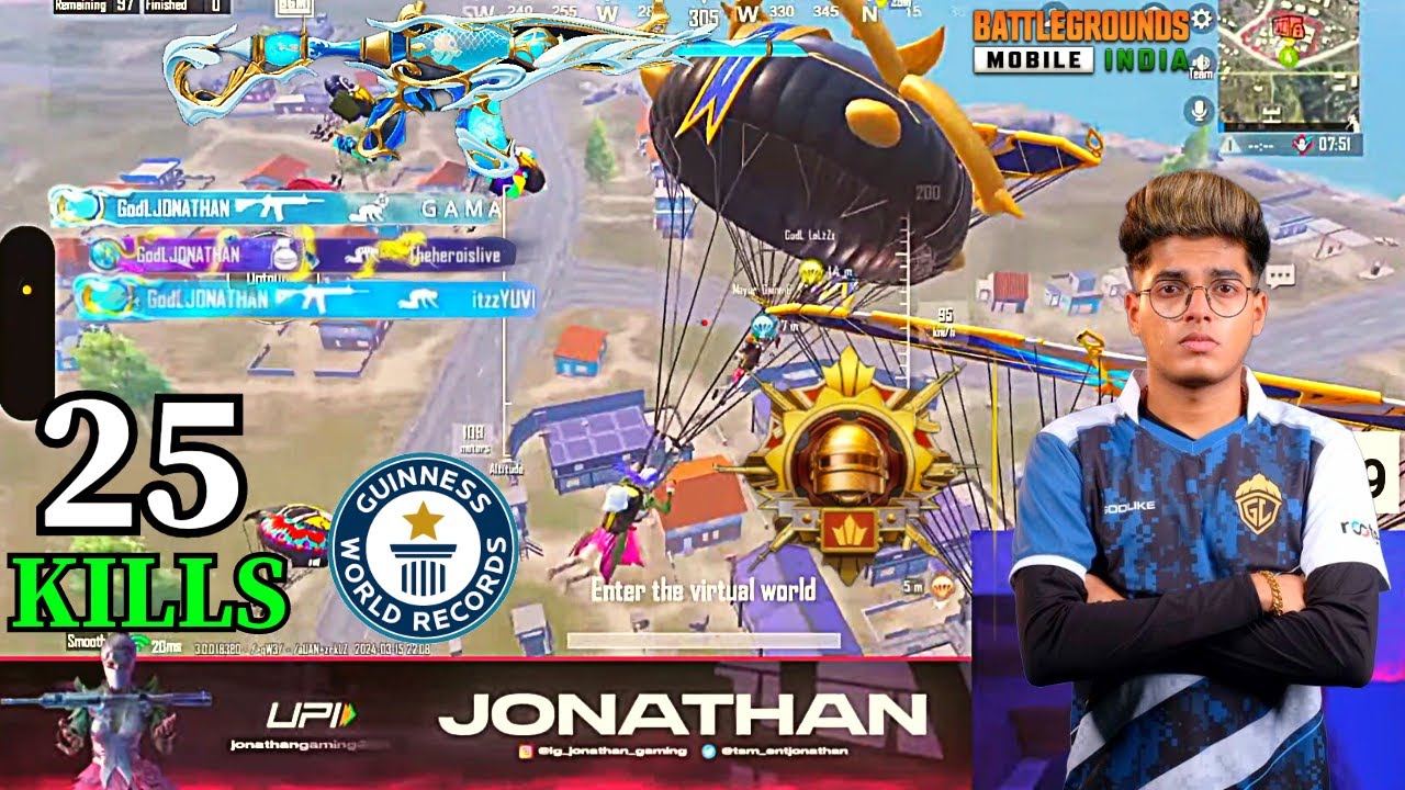 25 KIlls Jonathan Best Gameplay, Jonathan new Mode Hishest Gamplay ...