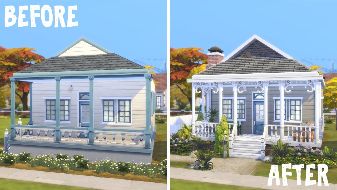 Daisy Hovel \\ Renovating EA || The Sims 4: Speed Build - YouTube
