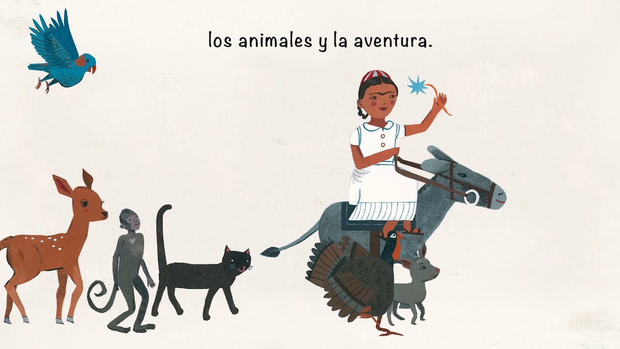 "Frida Kahlo y Sus Animalitos" by Monica Brown and Illustrated by John ...