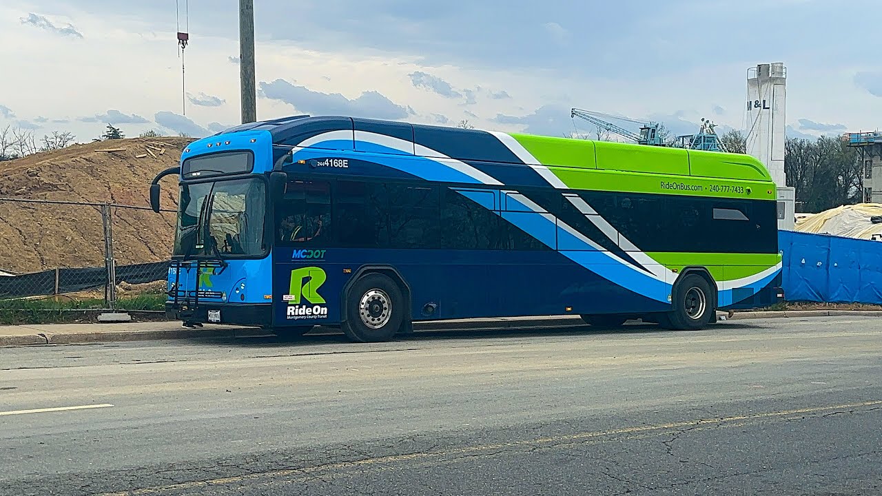 BRAND NEW!!! MCDOT Ride On 2024 Gillig Advantage LF40 Plus BEV #44168E ...
