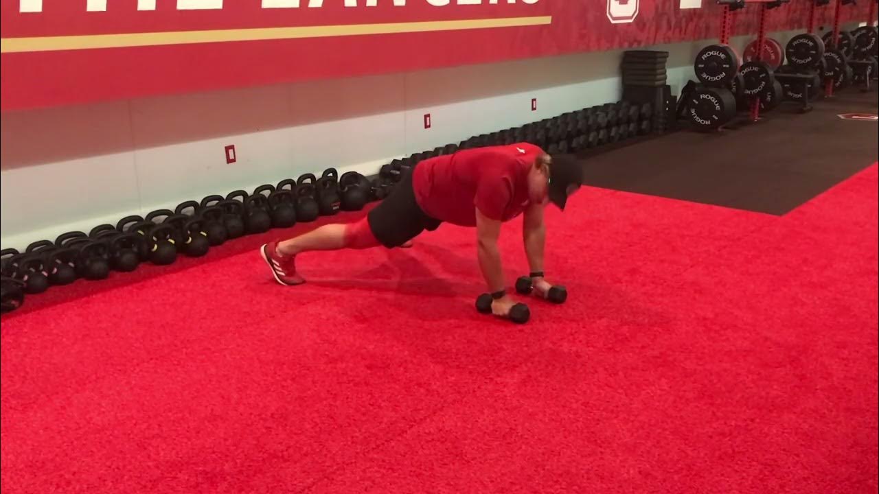 High Plank DB Row - YouTube