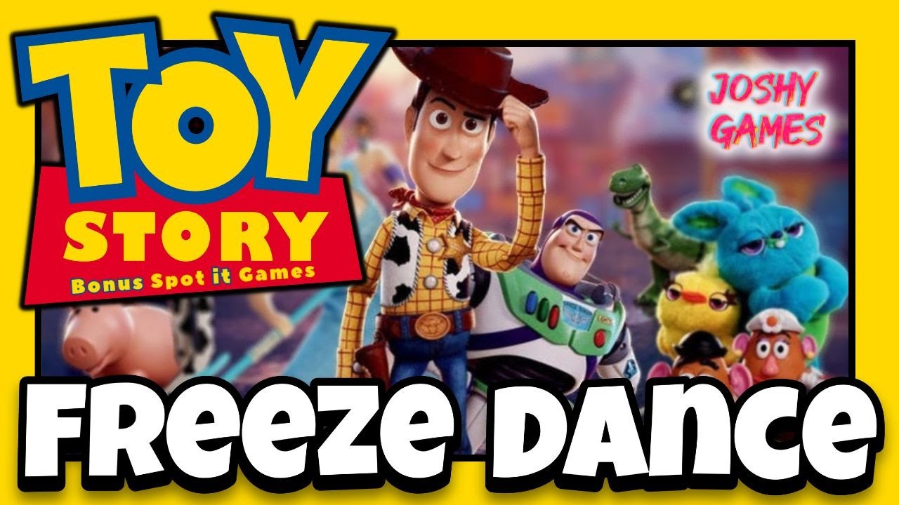 Toy Story Freeze Dance | Bonus Spot It Games! | Go Noodle | Brain Break ...