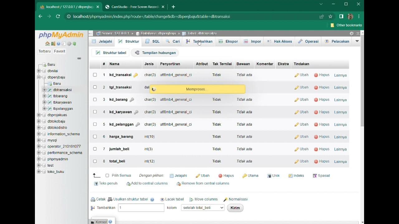Database Penjualan Toko Baju beserta Query SQL, Relasi, dan Contoh ...