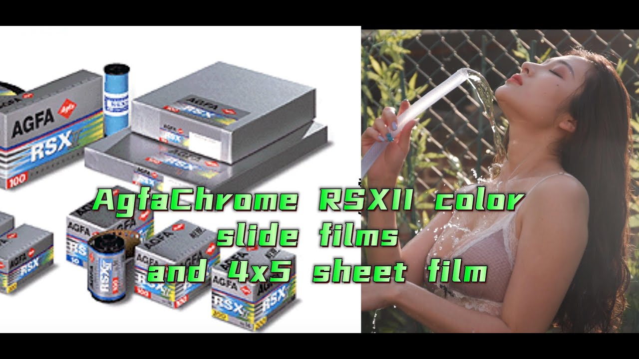 Agfa RSXII color slide films and 4x5 large format and sample images ...