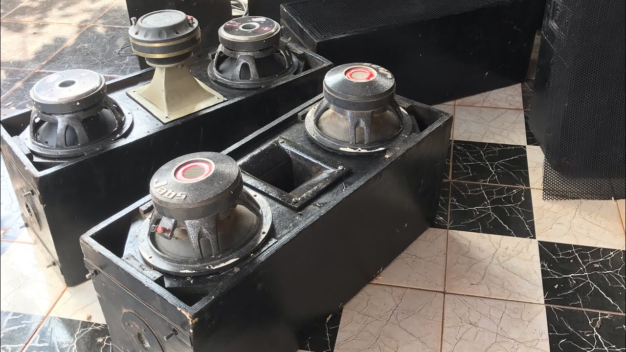 Demonstração das caixas Line array e as medidas. - YouTube