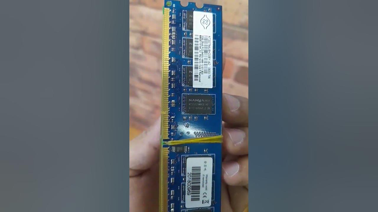 DDR2 Ram Memory #shorts - YouTube