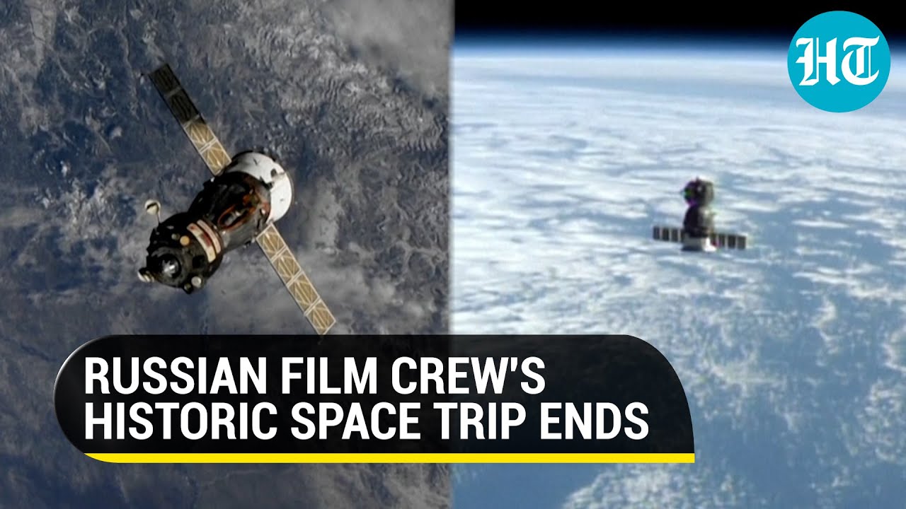 Space trip ends: Watch how Russian actor, director came back to Earth ...