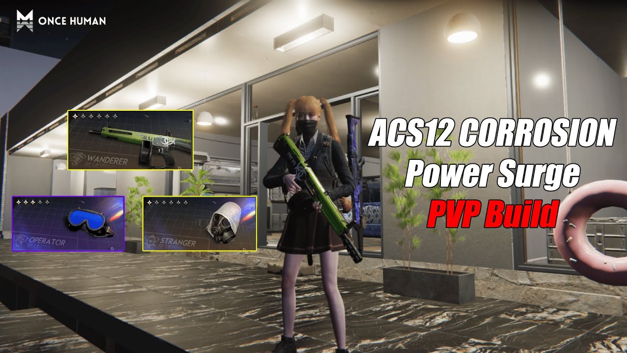 Once Human - ACS12 Power Surge PVP Build - YouTube