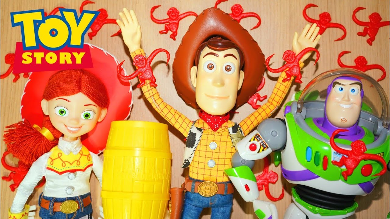 O Que é o Barril de Macacos ⚱️🐒 de Toy Story? Barrel Of Monkeys ...