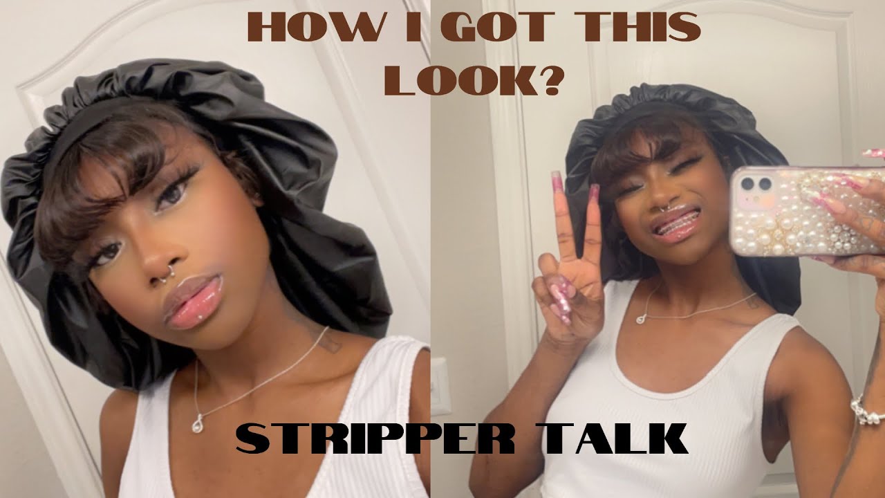 Do my makeup with me// My experience as a baby stripper/story time ...