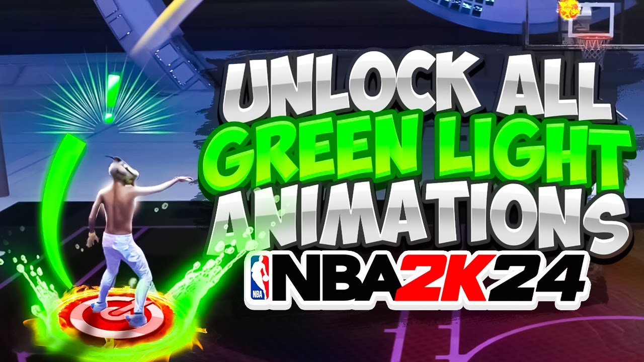 How to Unlock ALL Green Light Animations on NBA 2K24 !! Get them before ...