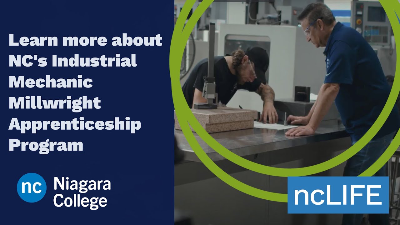 Learn more about NC's Industrial Mechanic Millwright Apprenticeship Program - YouTube