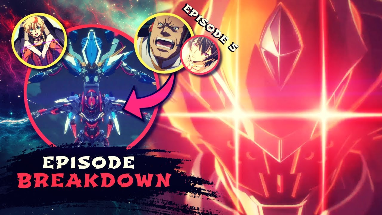 😱 The Damocles Falls! Code Geass Roze Episode 5 Review & Breakdown ...