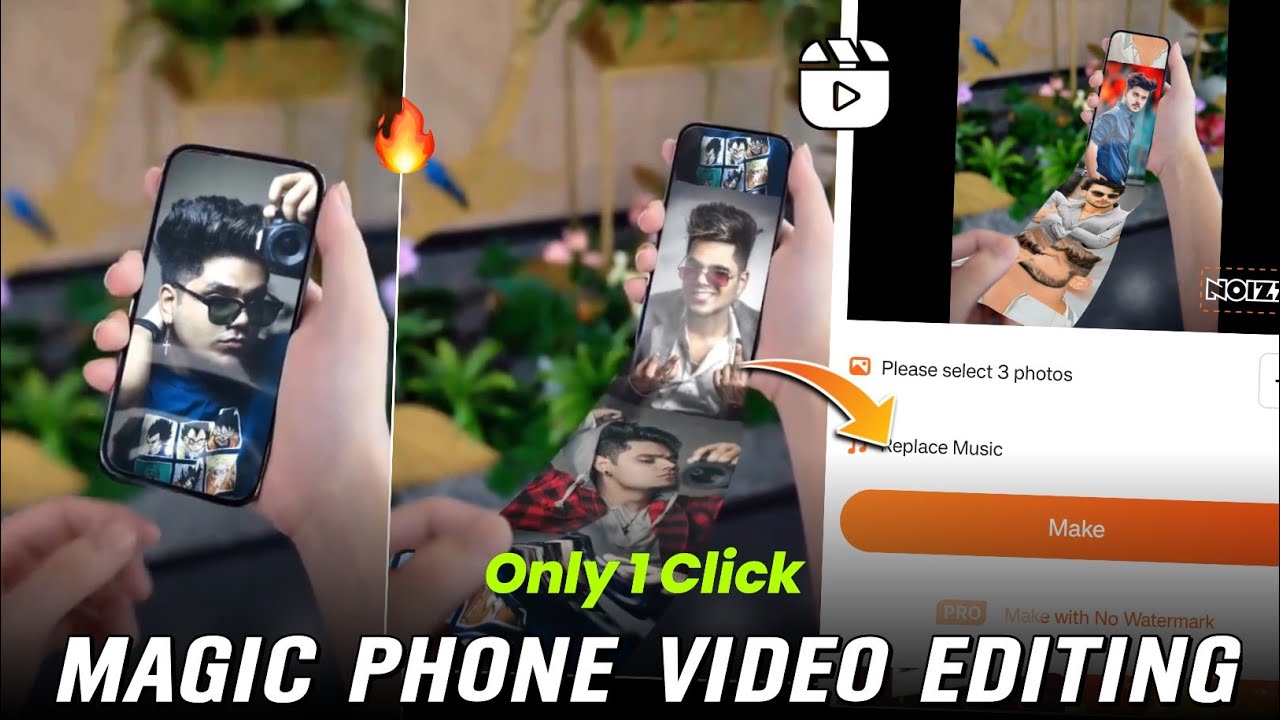 iPhone Scroll Reels Editing | Instagram Trending Reels Editing | Magic ...