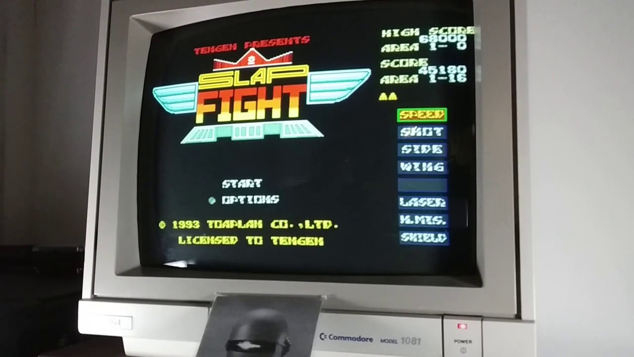 Slap Fight [Type Special] [Hardest] (Sega Genesis / MegaDrive) - YouTube