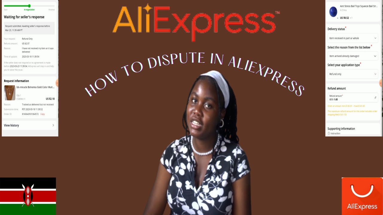 HOW TO DISPUTE AN ORDER IN ALIEXPRESS//What should I do if I get ...