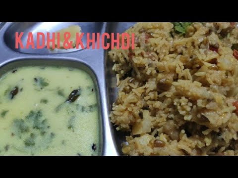 Traditional kadhi & khichadi/how to make kadhi & khichadi - YouTube