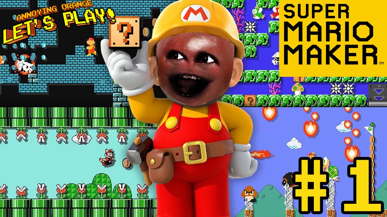 Midget Apple Plays - Super Mario Maker #1: NEW LEVELS!! - YouTube