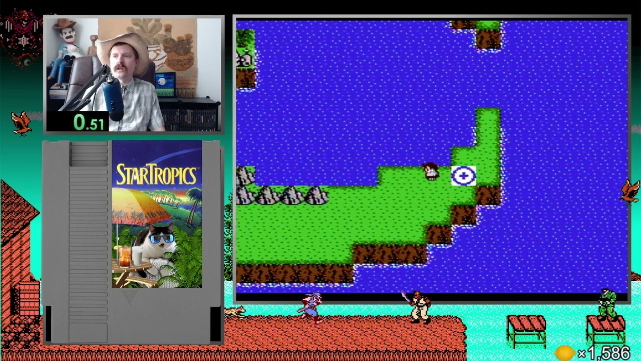 StarTropics NES speedrun (Pig%) by Arcus - YouTube