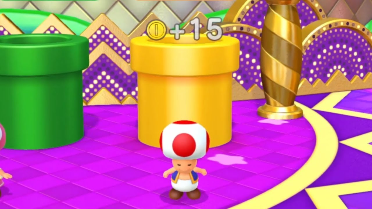 Mario Party 10: Coin Challenge MASTER Difficulty - TOAD IS AMAZING ...