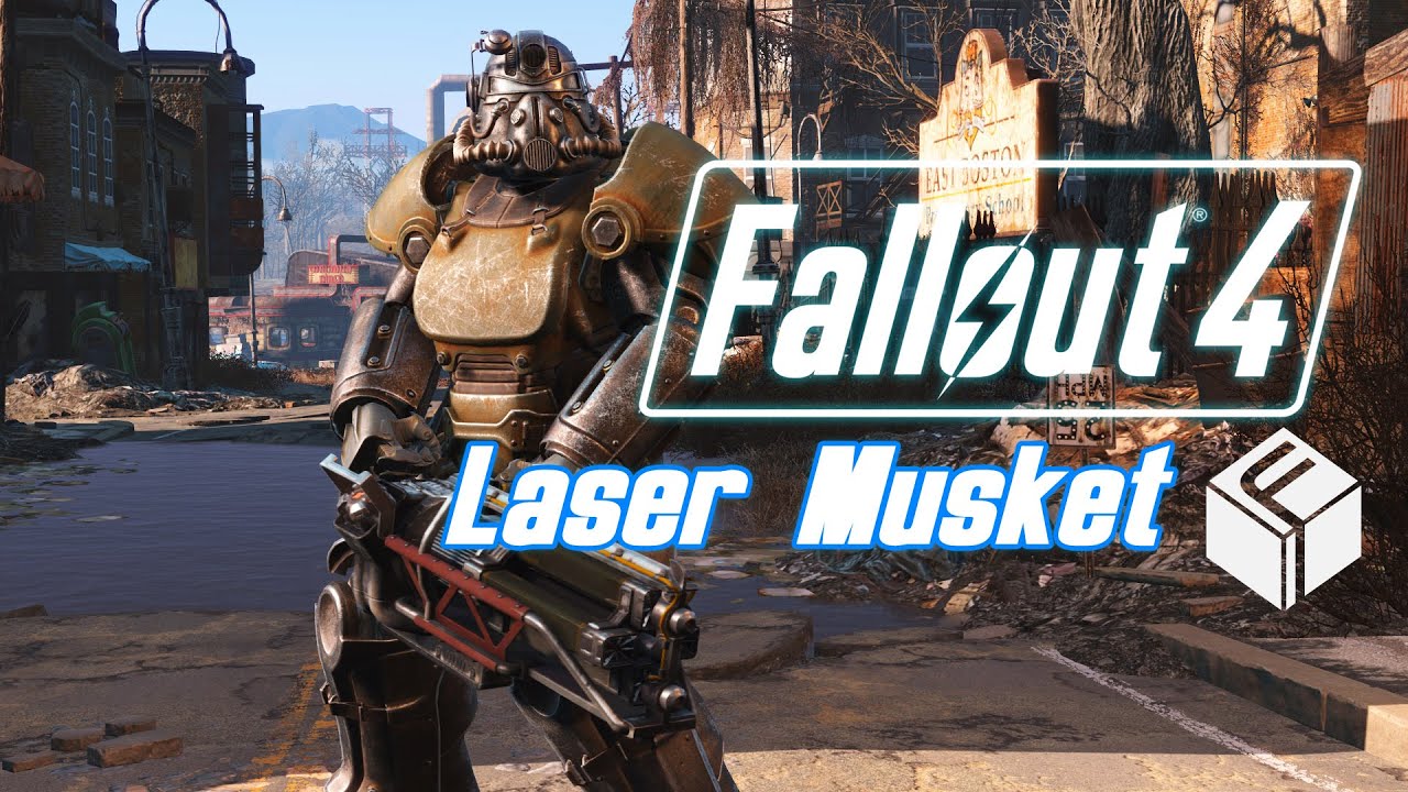 Fallout 4 - Laser Musket Gameplay (PC Ultra High Settings) - YouTube