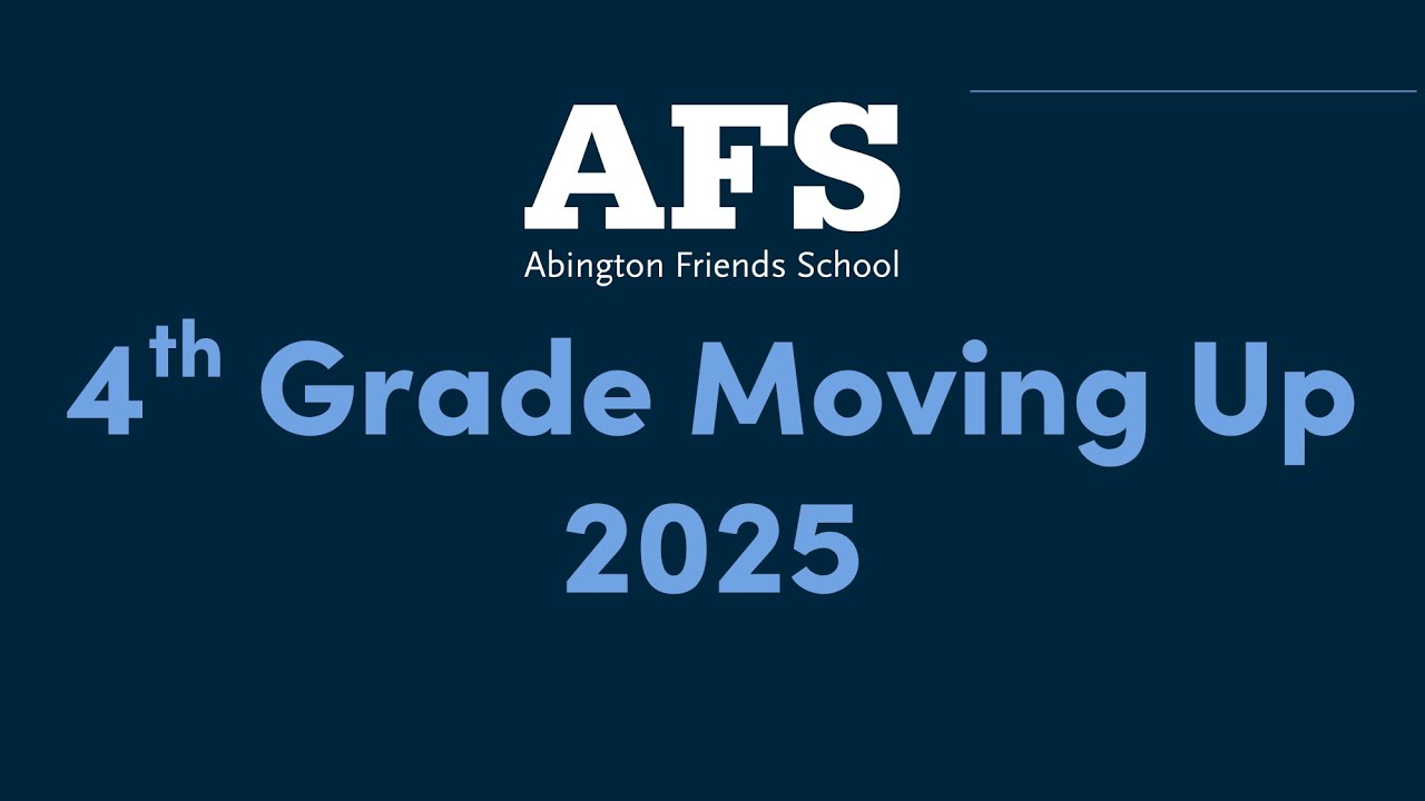 4th Grade Moving Up 2025 - YouTube
