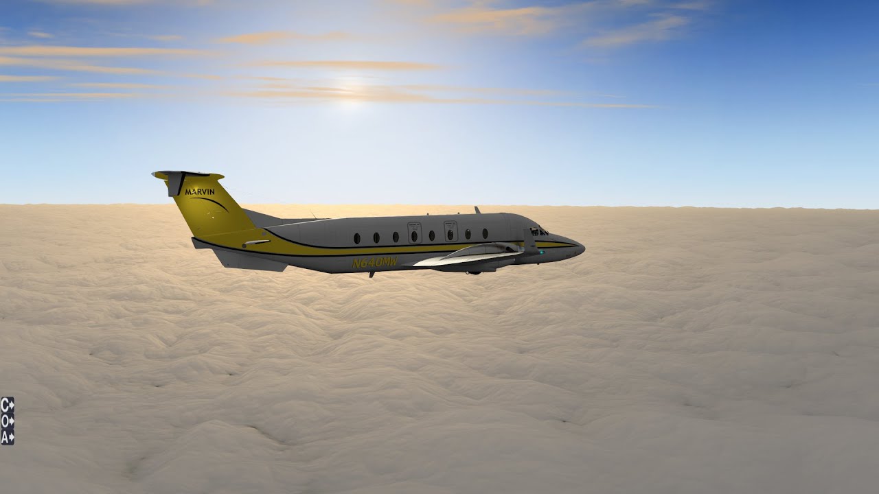 X-plane 10! Flying Marvin Windows (Leg 1 of 3) - YouTube
