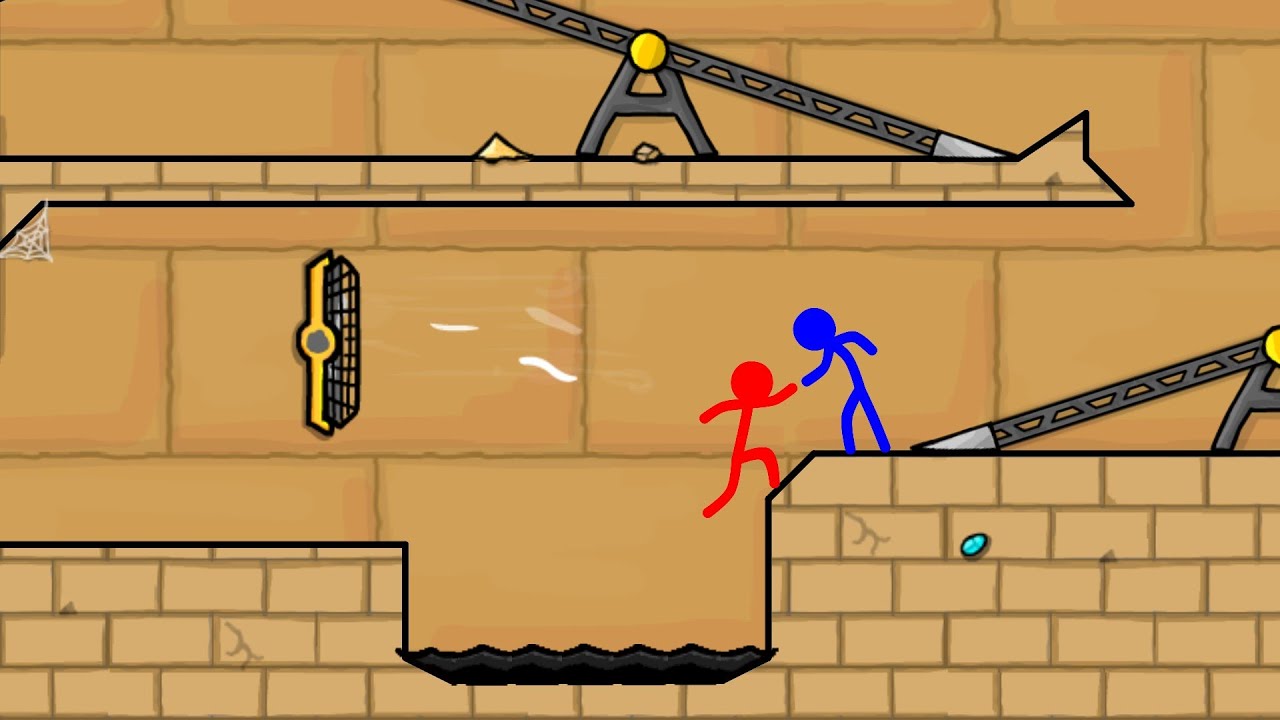 Watergirl and Fireboy Animation Diamond Light Temple (Parkour) - YouTube