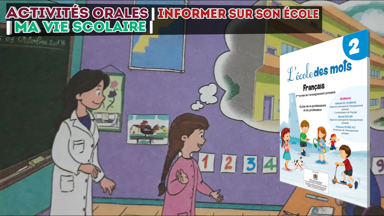 Activité Orale | Informer sur son école | Ma Vie Scolaire | Unité 1 ...