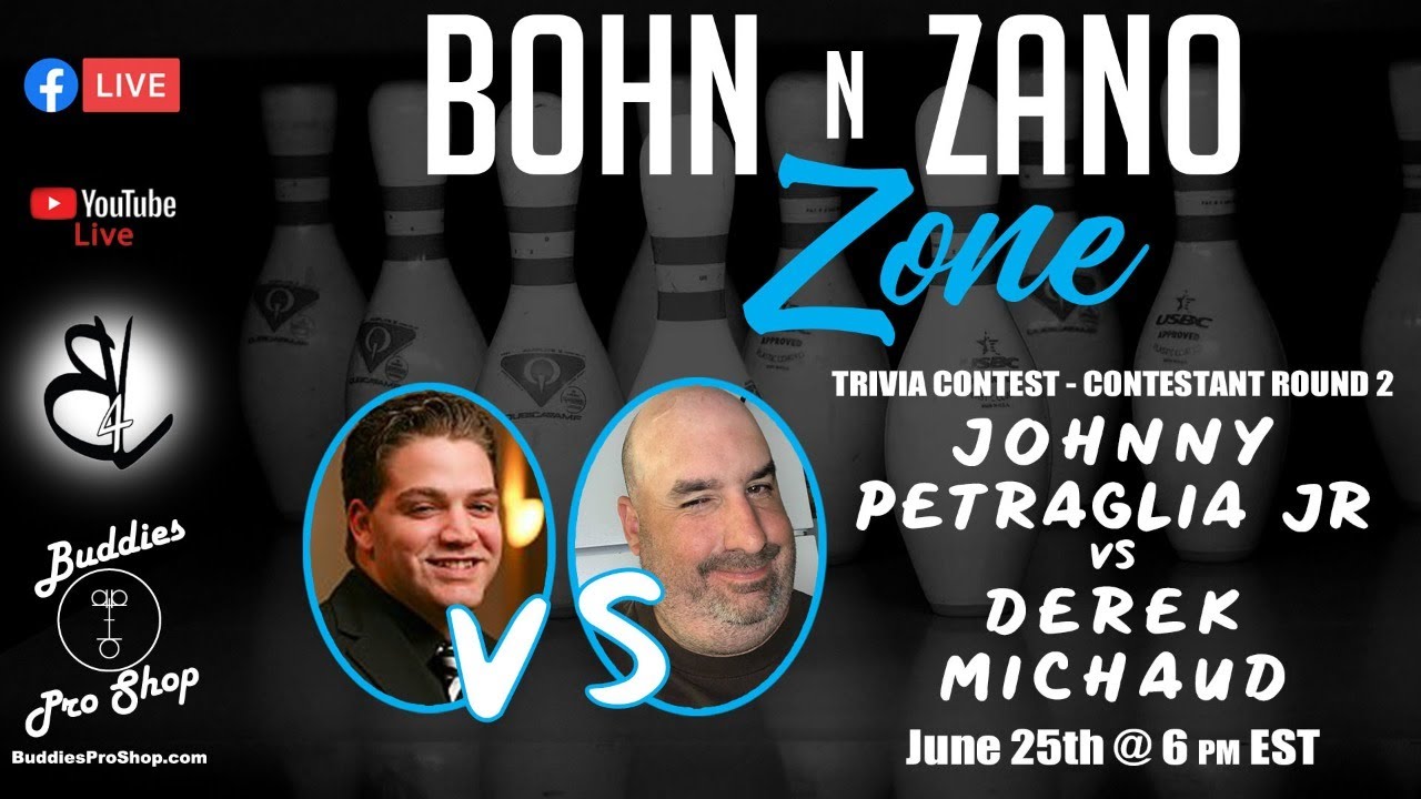 Johnny Petraglia Jr vs Derek Michaud | Trivia Contest | Bohn N Zano ...
