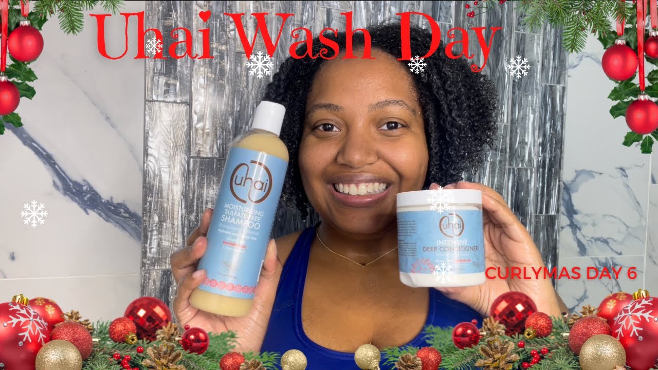 Uhai Wash Day☺️|| Curlymas Day 6 - YouTube
