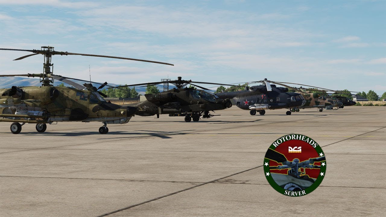 DCS Rotorheads Tutorial 1 - How to Join the Rotorheads Server - YouTube