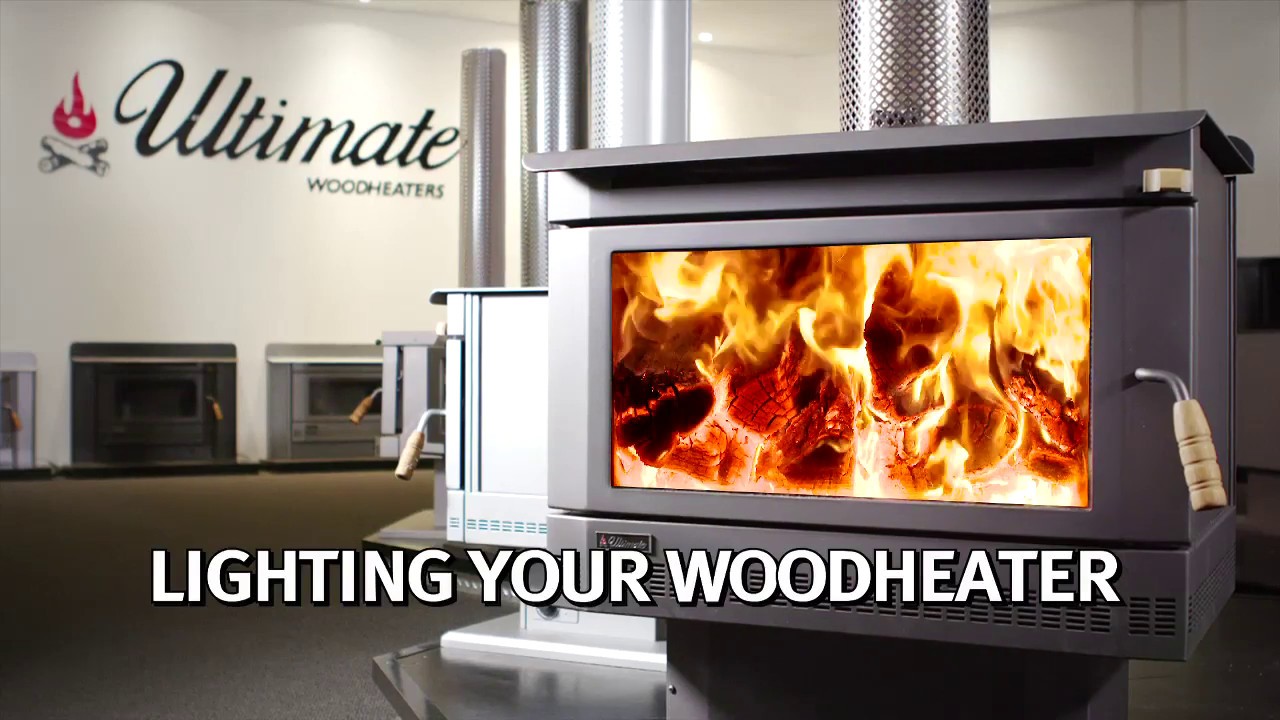 How to light the perfect fire for your wood heater. - YouTube