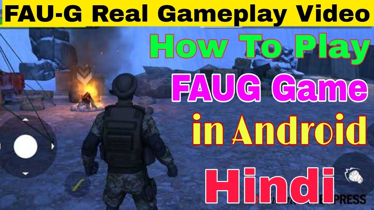 FAUG First Gameplay | FAU-G Mobile Gameplay | Faug Game Dawnload ...