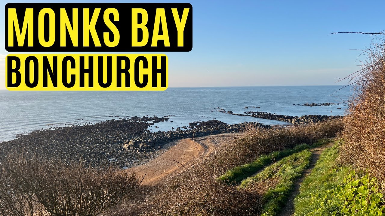 Walk to Monks Bay, Bonchurch, Isle of Wight - YouTube