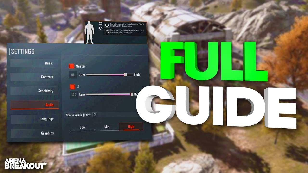 BEST Settings & Sensitivity in Arena Breakout! (Full Breakdown Guide ...