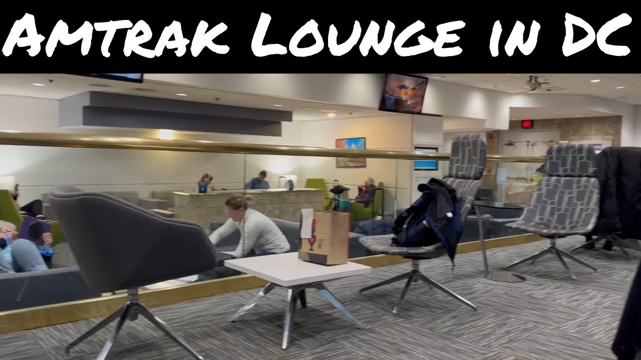Amtrak Lounge Tour: Is It Worth It? Washington DC's Union Station ...