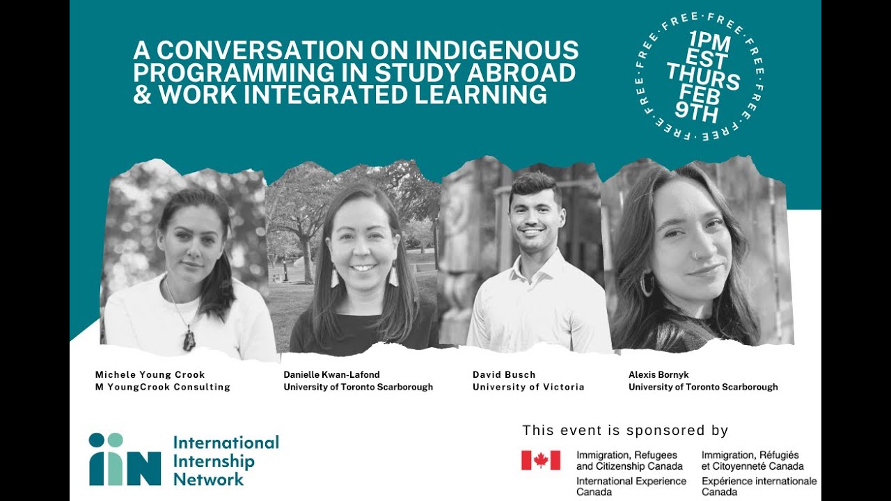 Conversation on Indigenous Study Abroad & Work Integrated Learning ...