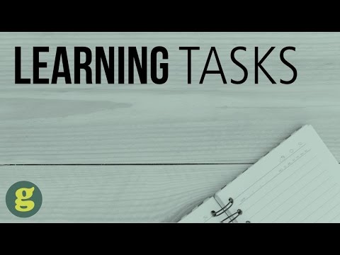 Learning Tasks - YouTube