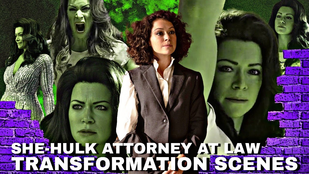 She Hulk Transformation Scene 🤯 Body Swap: She-Hulk Attorney At Law ...
