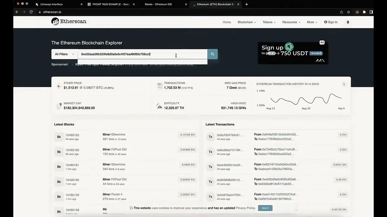 How to Make 30%+/DAY With an MEV Ethereum Uniswap Bot - ETH Sniper Bot Tutorial - YouTube